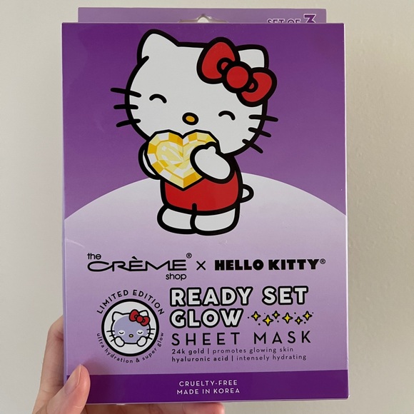 Skincare | Hello Kitty Ready Set Glow Sheet Mask 3 | Poshmark